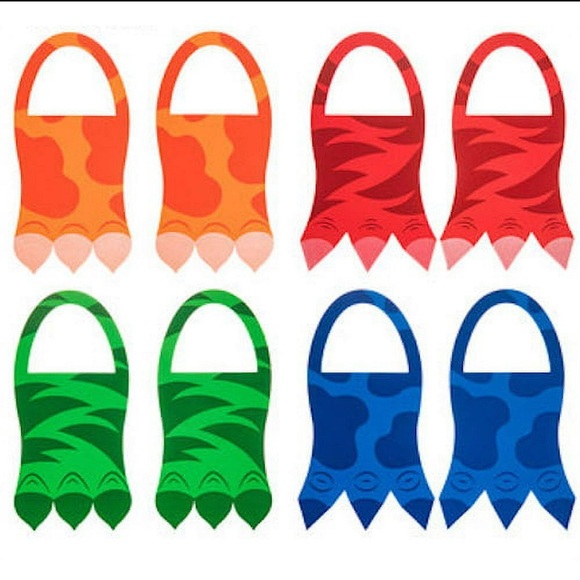 Bluesuki | Costumes | Colorful Kids Monster Feet Costume Accessories ...